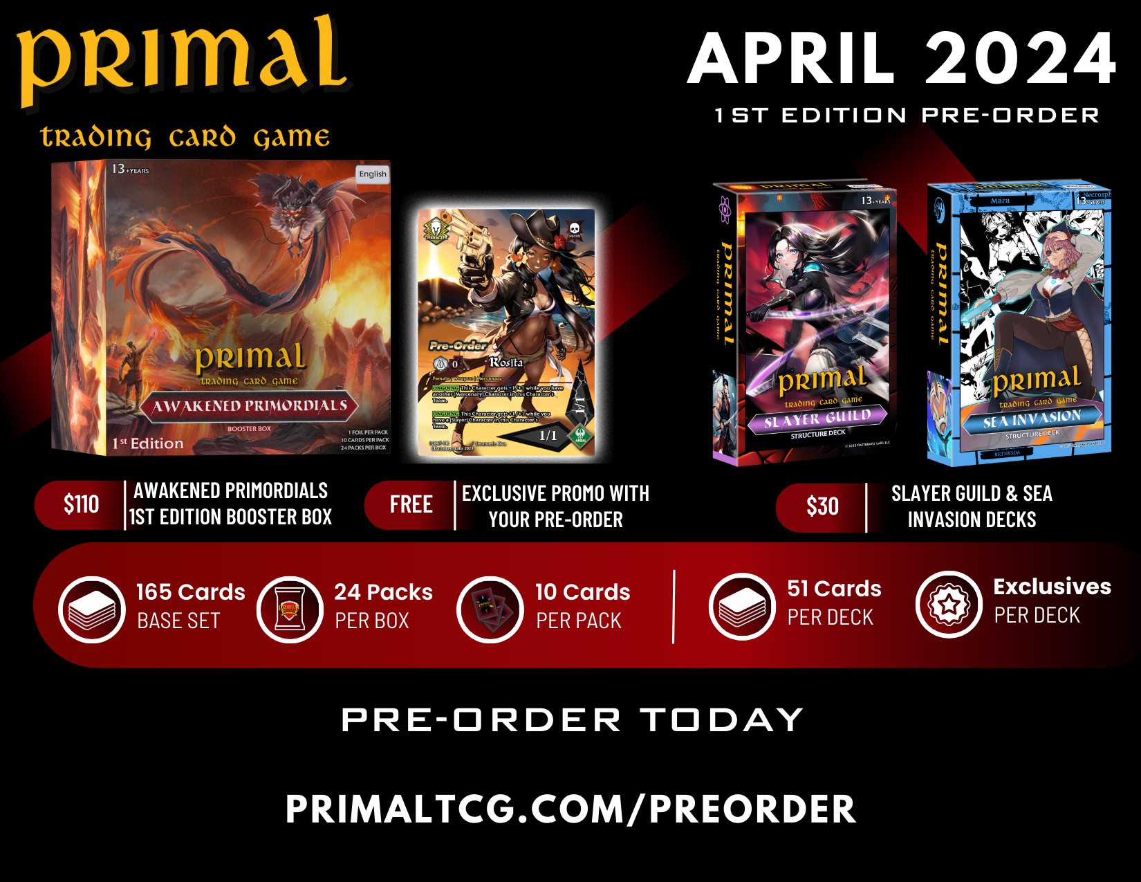 2024 Primal TCG Products